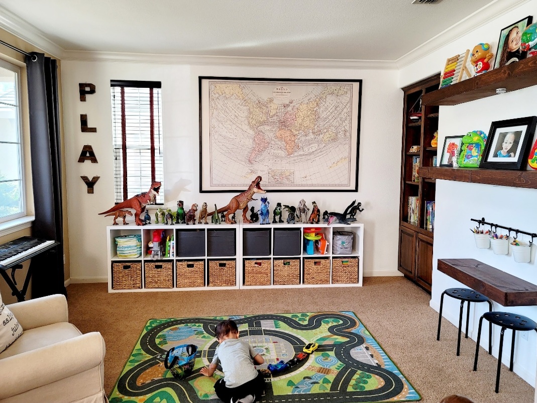 Creating a functional Playroom for any age - Jasmine Jones Designs